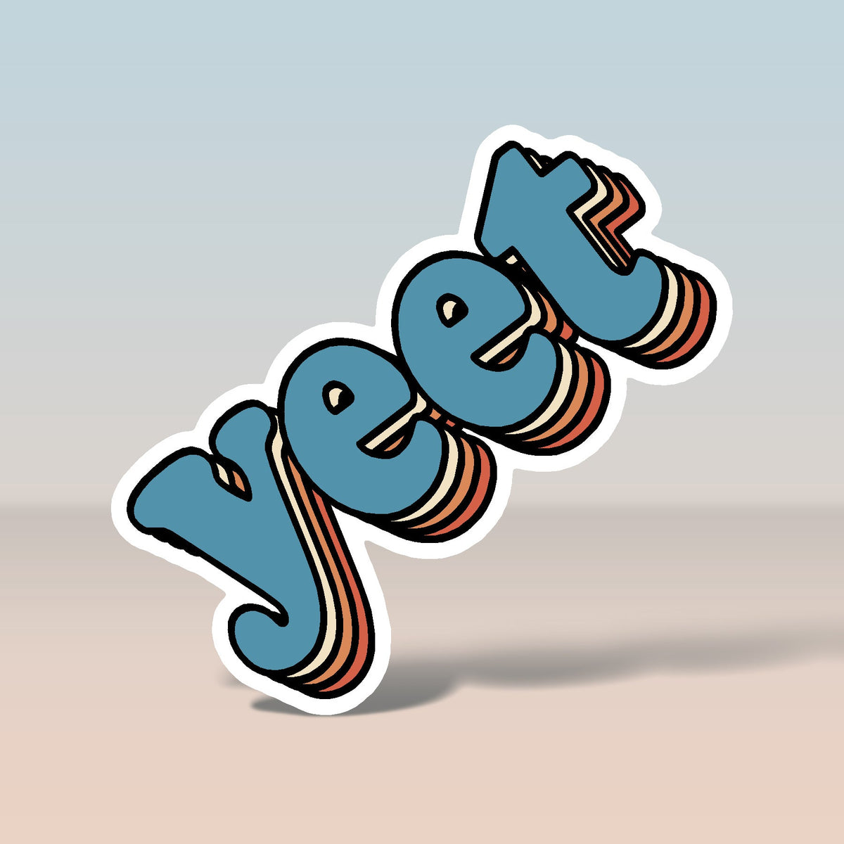 YEET - YET001 | High-Quality Stickers – Peels Good LLC